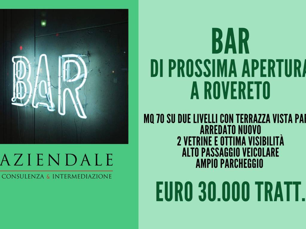 Bar via del Garda, Rovereto, Rif. 103833303 - Immobiliare.it
