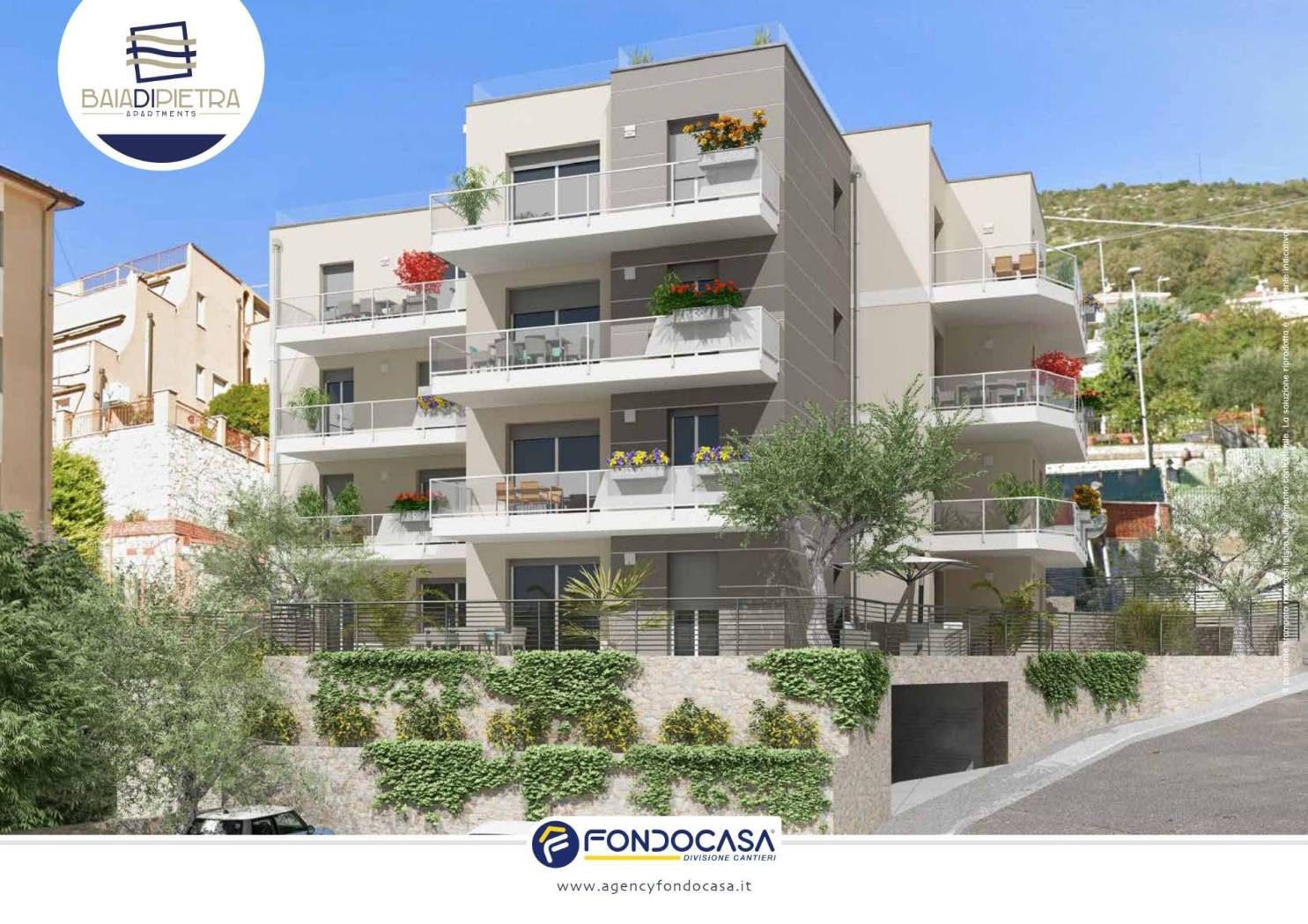 Appartamenti di nuova costruzione a Pietra Ligure