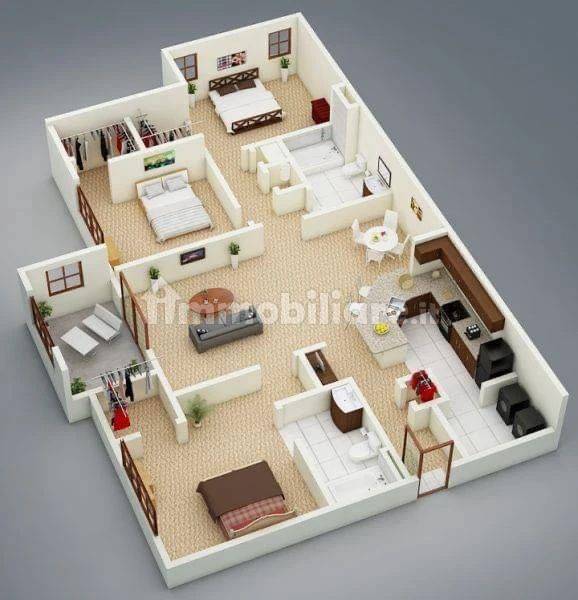 Bilocale via Imperatore Federico, Fiera, Palermo