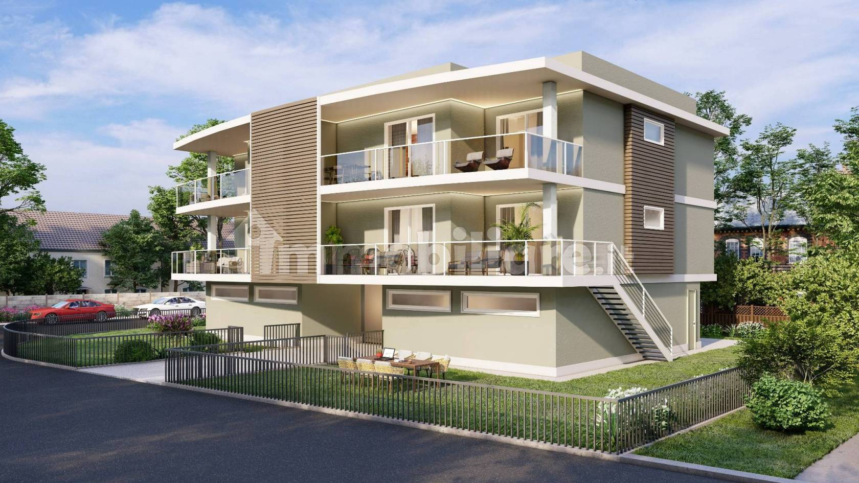 Quadrilocale via Piave 1, Centro, Arona