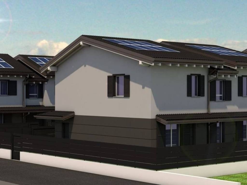 Vendita Villa unifamiliare Caravaggio. Nuova, riscaldamento autonomo ...