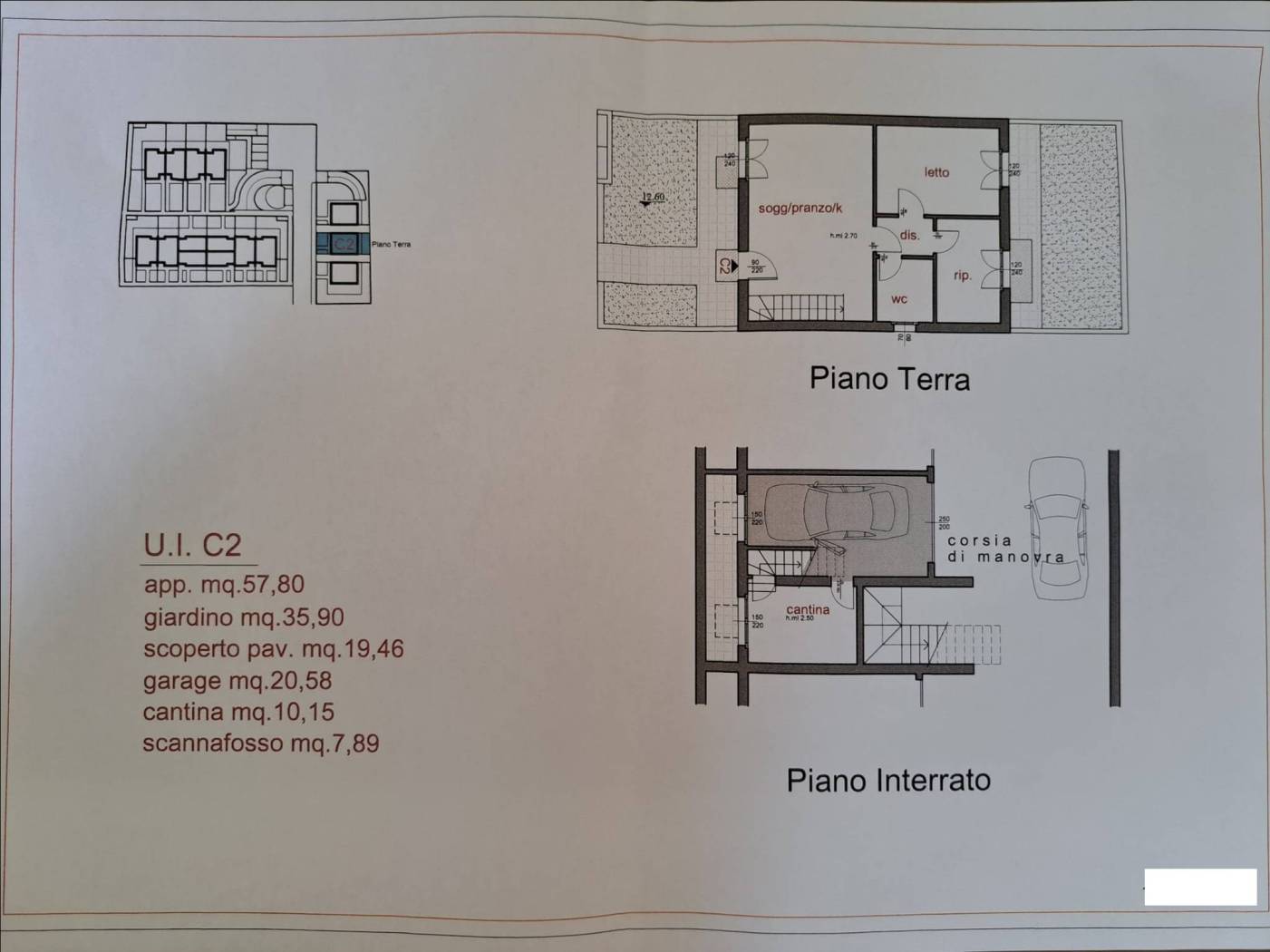 Trilocale nuovo, piano terra, Cattabrighe - Vismara, Pesaro