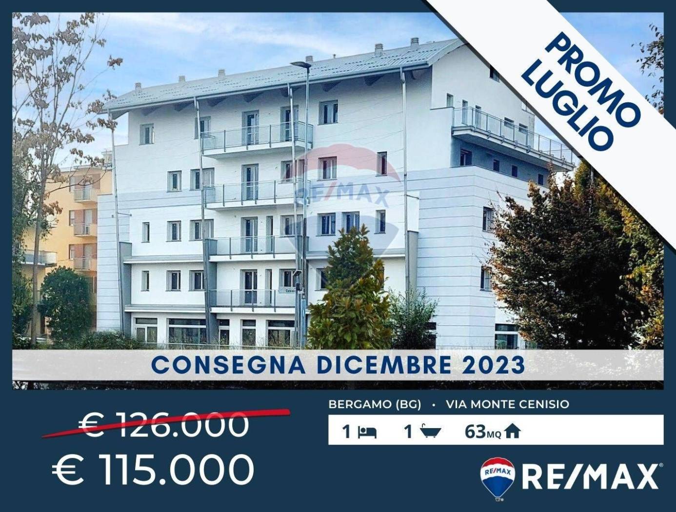 Bilocale via Monte Cenisio, Borgo Palazzo, Bergamo