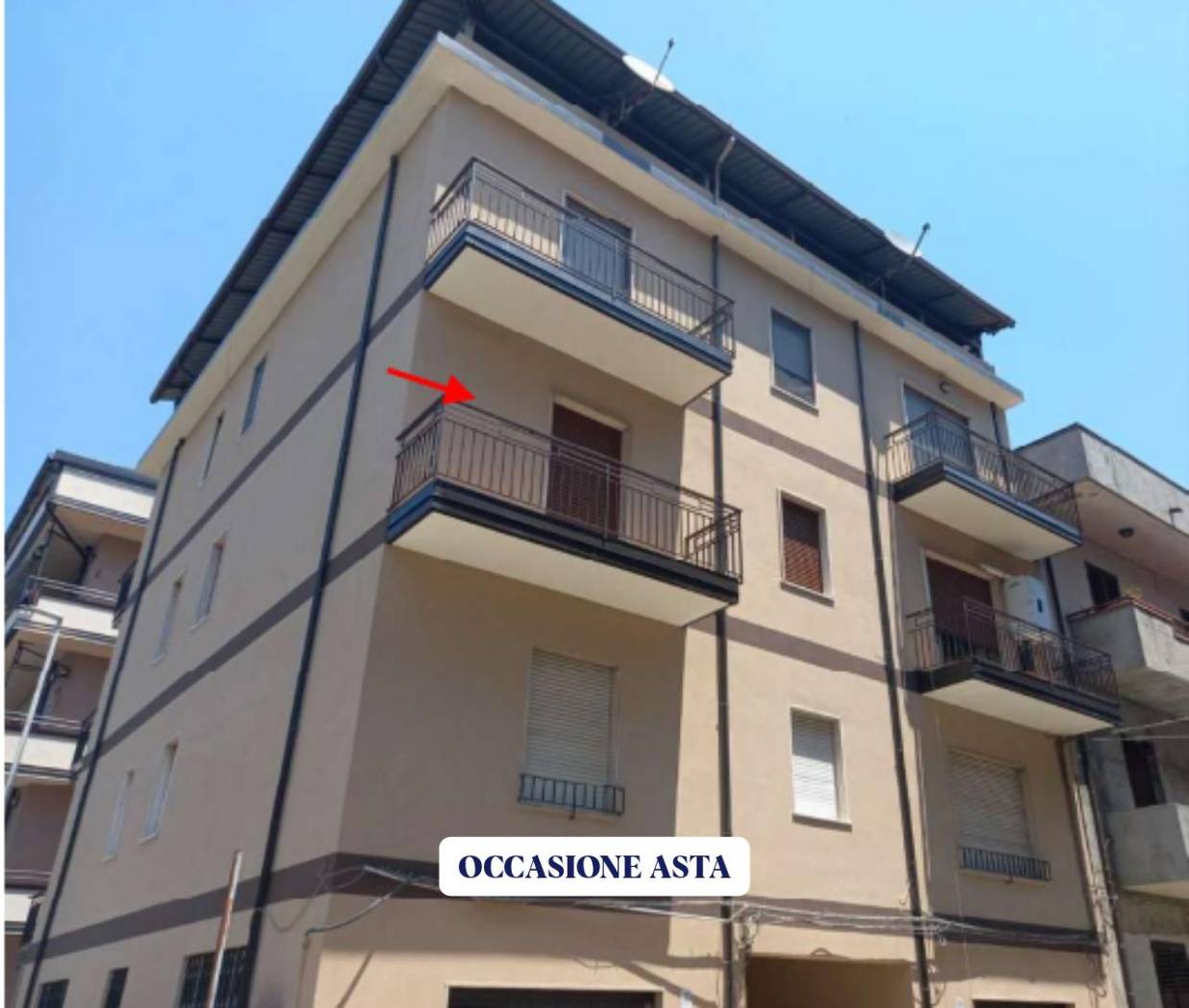 Appartamento all'asta via Venezia, Molochio