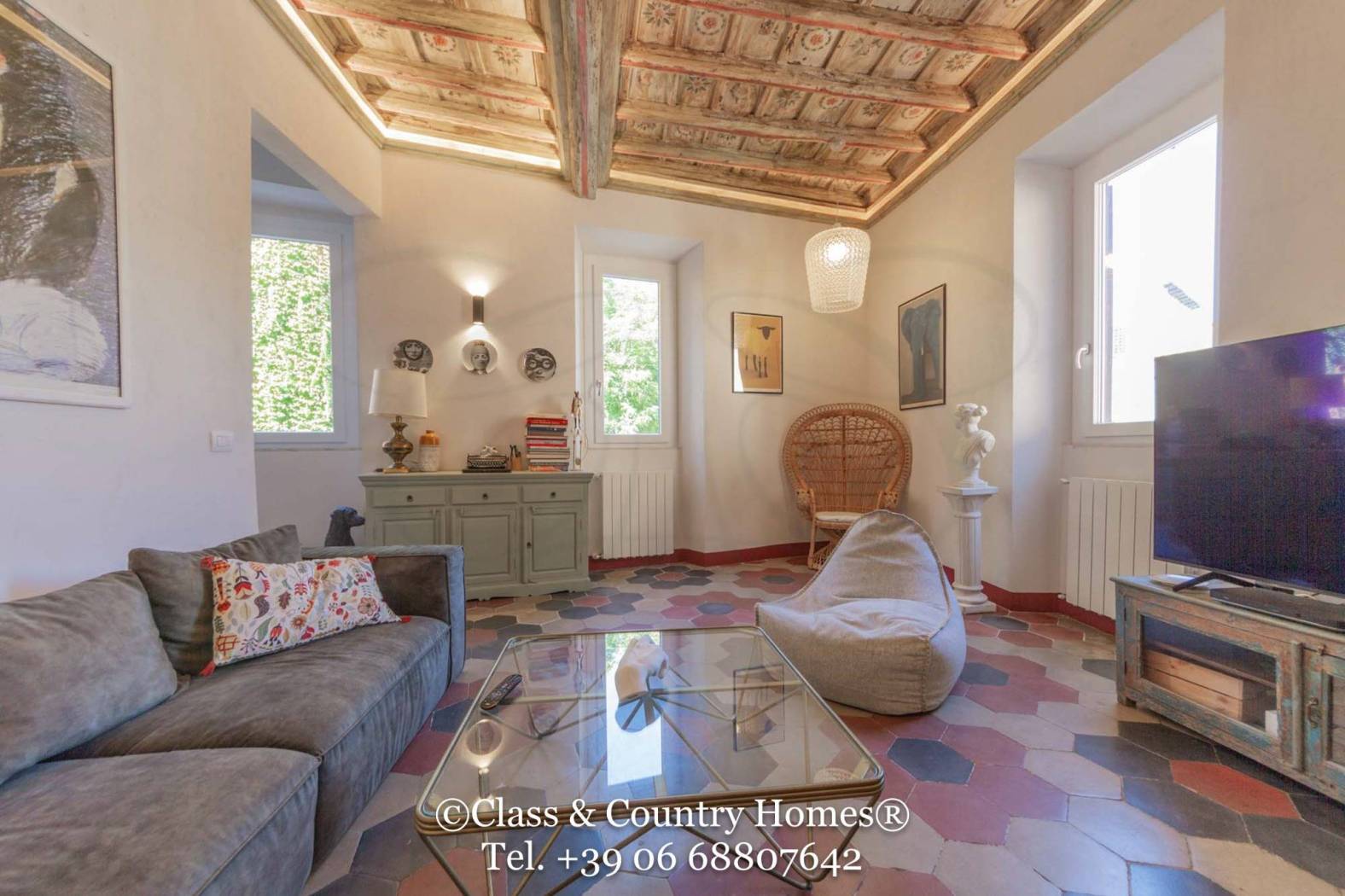 Trilocale via Giuseppe Garibaldi, Trastevere, Roma