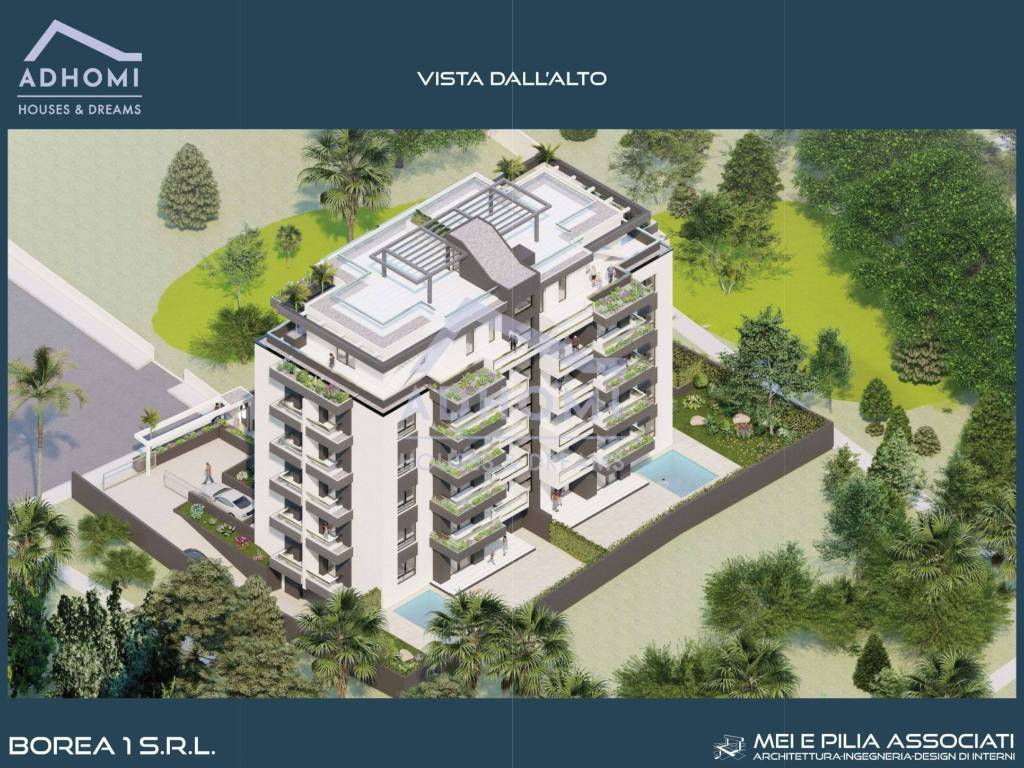 Vendita Attico in via Borea Cagliari. Nuovo, con terrazza, rif. 105977807