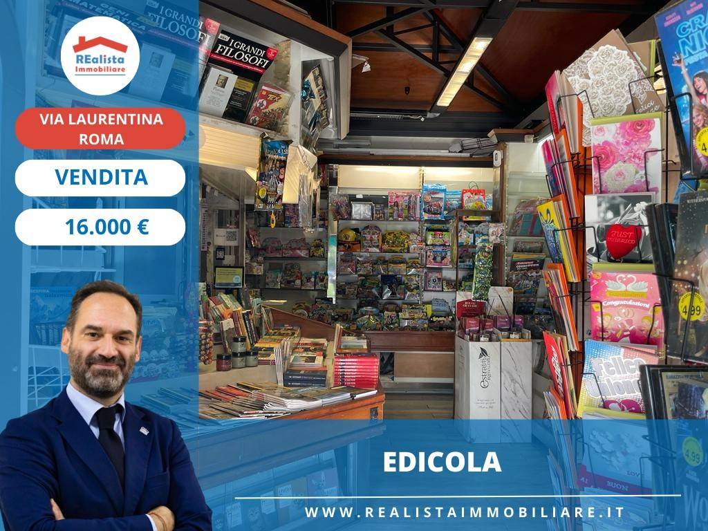 Edicola via Laurentina, Roma, Rif. 107071879 - Immobiliare.it