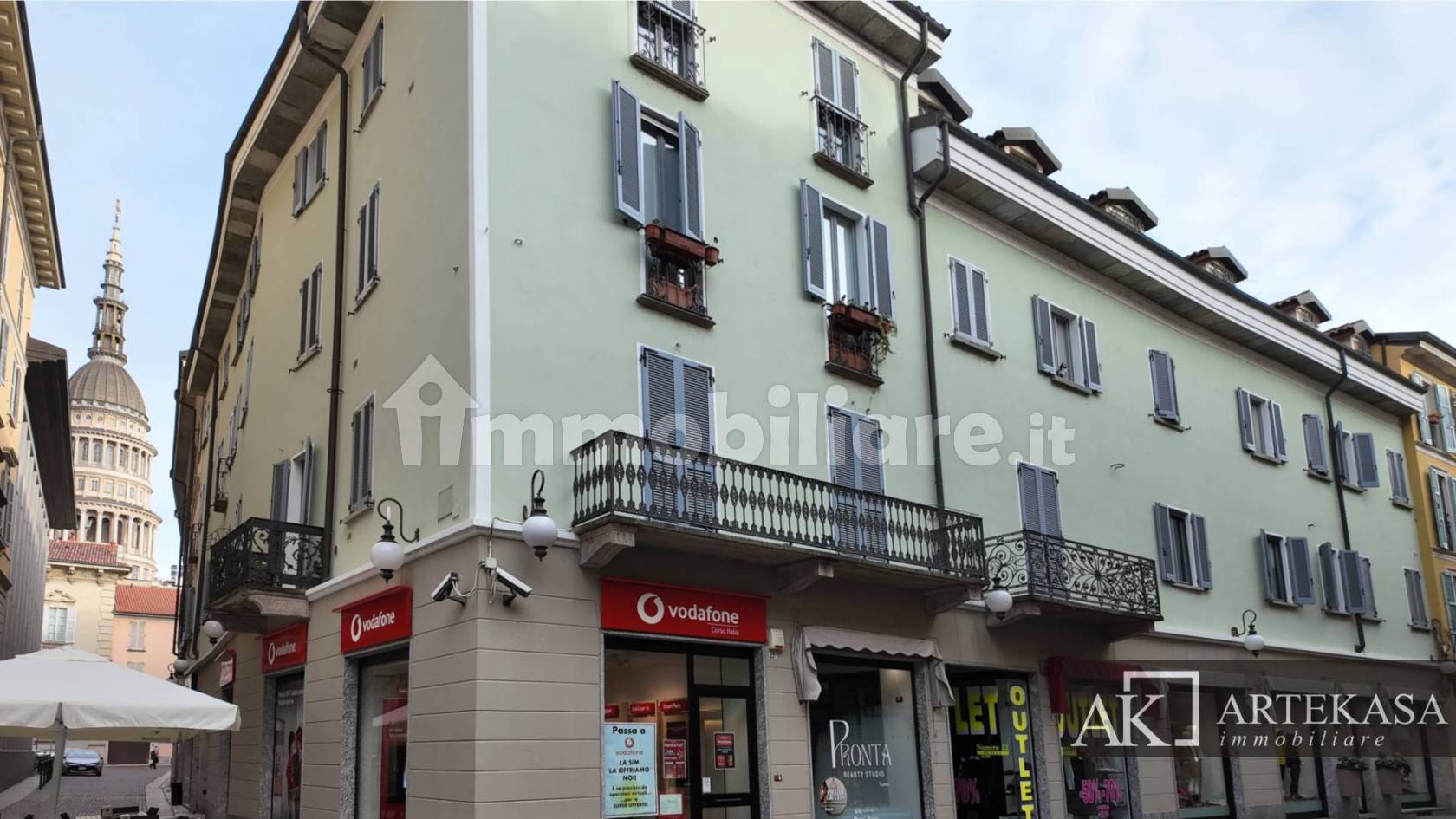 Trilocale corso Italia 22/E, Centro Storico, Novara