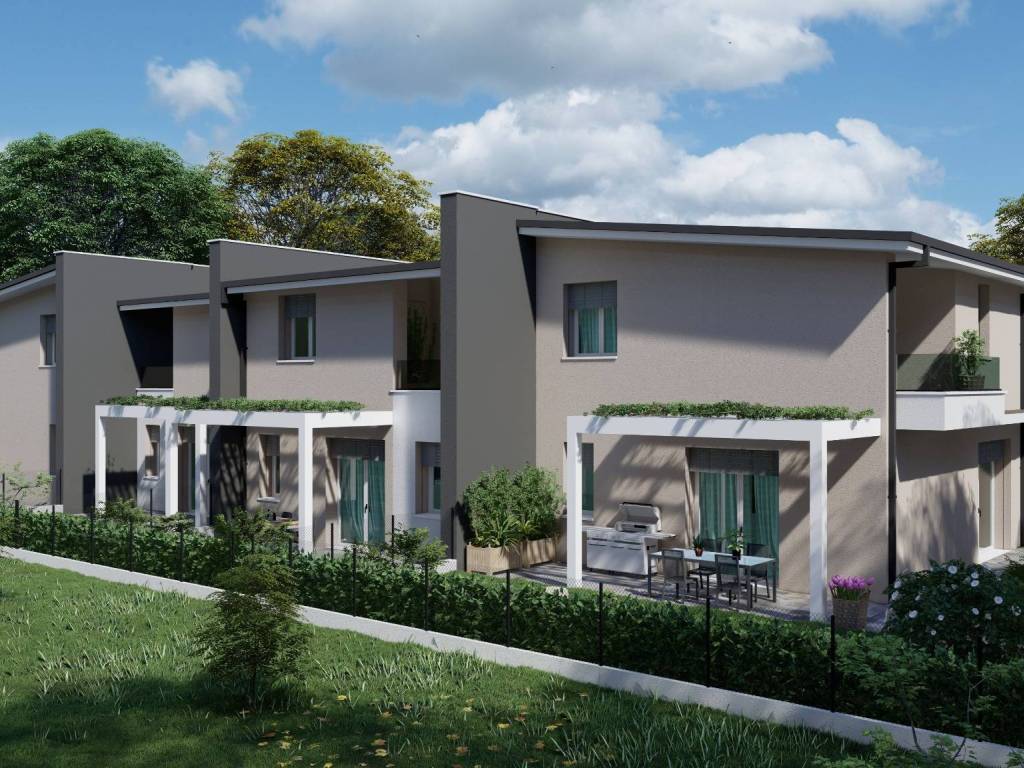 Vendita Villa a schiera in Strada Tre Case Modena. Nuova, posto auto ...