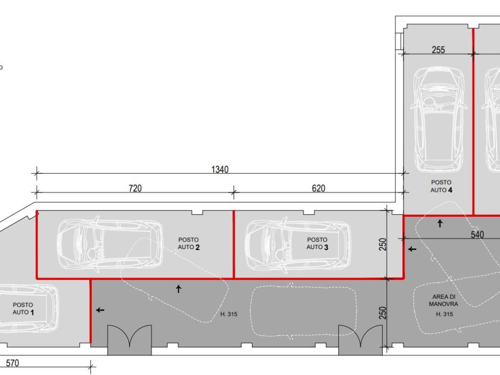 Posto auto - moto via Alfredo Oriani, Treviso, Rif. 108088229 ...