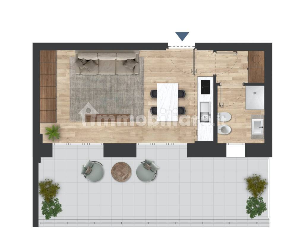 Vendita Appartamento Milano. Monolocale in via Monti Sabini, 11. Nuovo ...