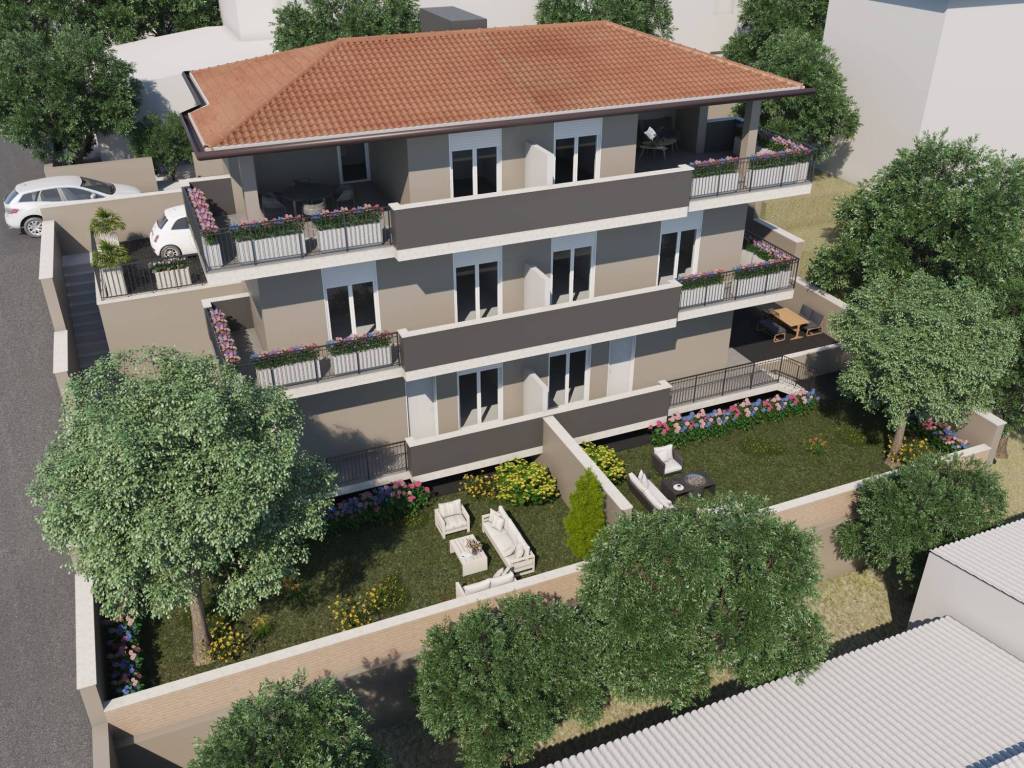 Sale Two-family villa in via dei Facchinetti Rome. New, parking space ...