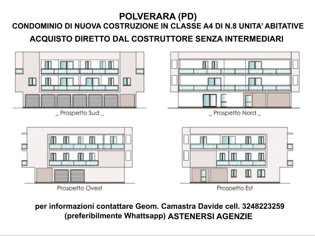 Vendita Appartamento Polverara. Trilocale in via San Fidenzio. Nuovo ...