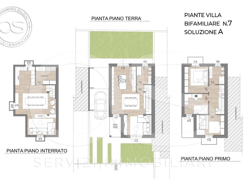 Vendita Villa bifamiliare in via Giuseppe Garibaldi 12 Capriano del ...