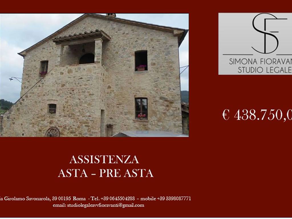 Asta per villa, Strada Statale Tiberina Umbertide, rif. 110044677 ...
