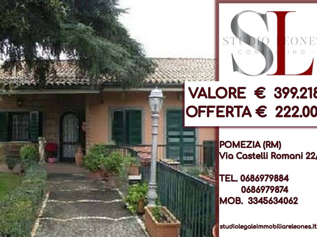 Asta per villa, via Monasterace 43, Morena Roma, rif. 109536817 ...
