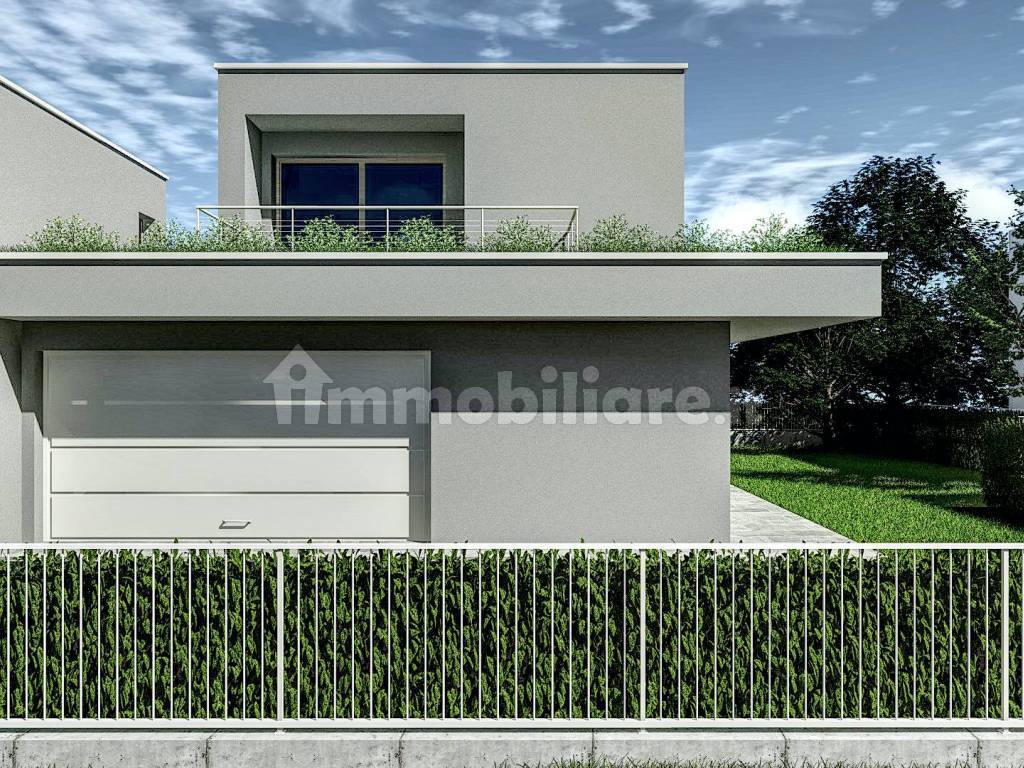Vendita Villa unifamiliare in via Monviso Lomazzo. Nuova, posto auto ...