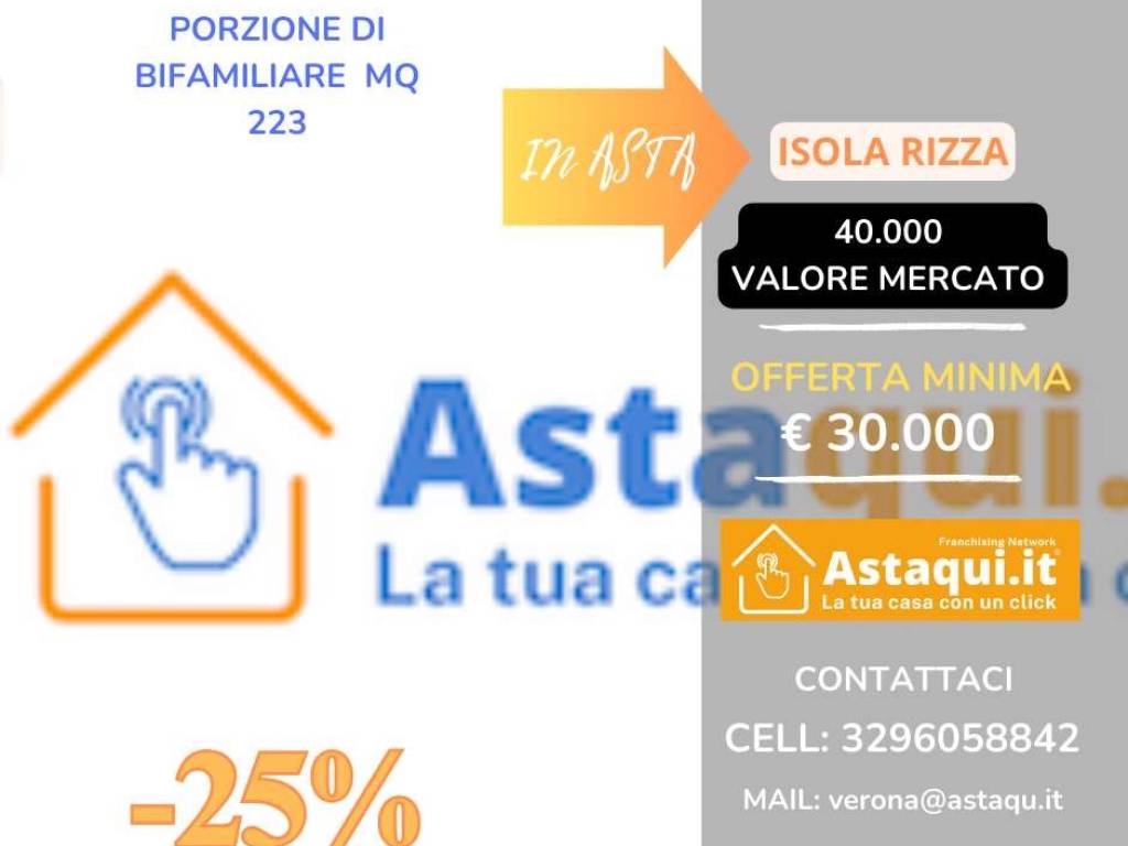 Asta per villa, via San Pietro , 201 Isola Rizza, rif. 111632107 ...