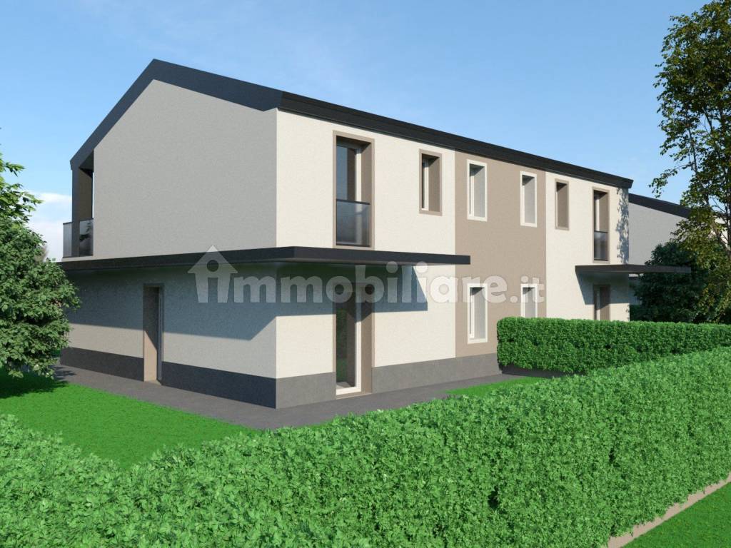 Vendita Villa bifamiliare in via Don Angelo Grossi Casarile. Nuova ...