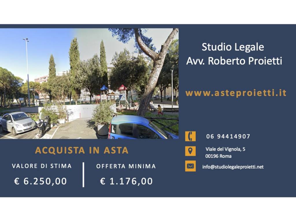 Asta per garage - box, piazza dei Consoli 40a, Cinecittà Roma, rif ...