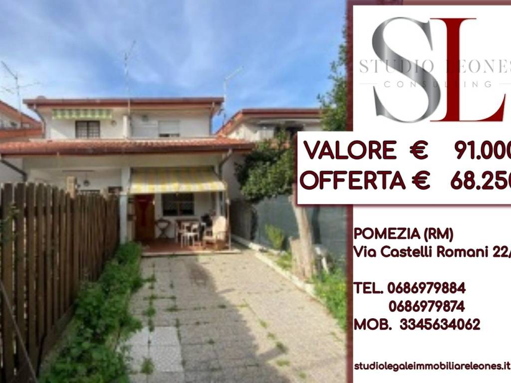Asta per villa, via Oglio 37, Tor San Lorenzo - Nuova California Ardea ...
