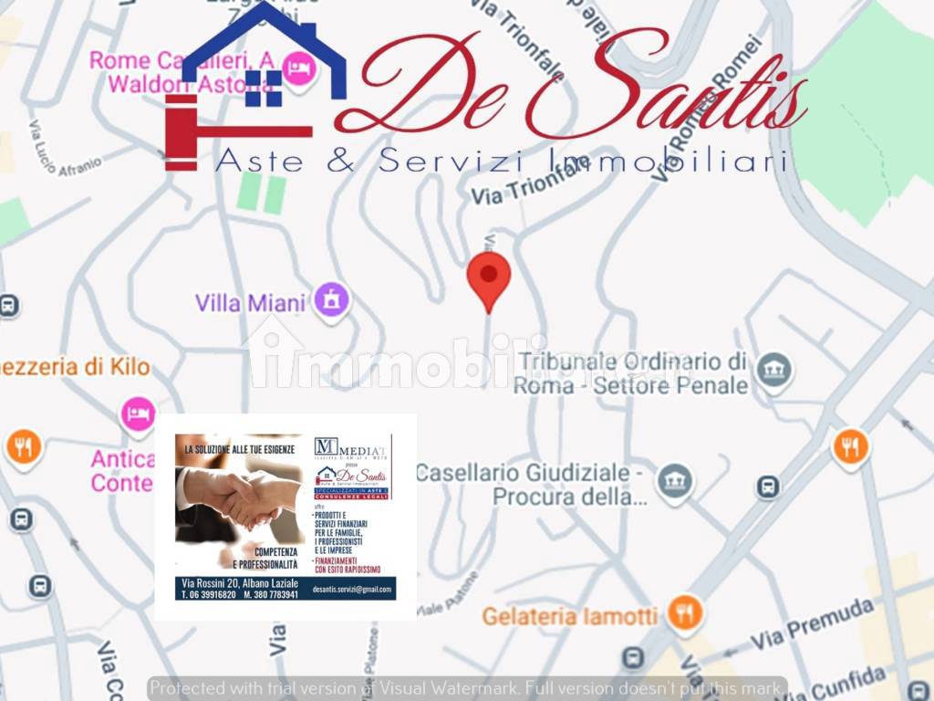 Asta per villa, via Plotino, Piazzale degli Eroi Roma, rif. 114255447 ...