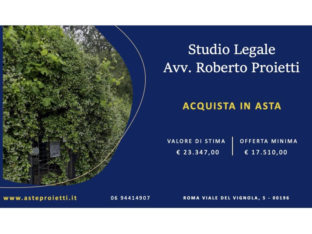 Asta per magazzino, via di Monte Testaccio 52/i, Testaccio Roma, rif ...