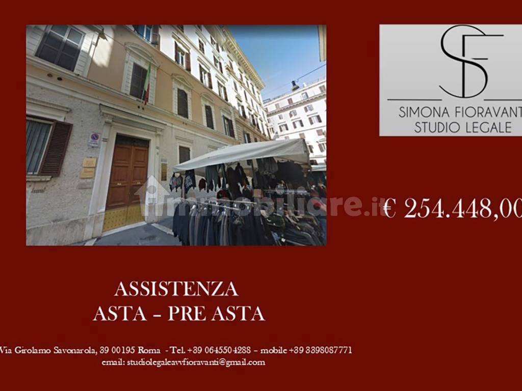 Asta per appartamento, via Milazzo 42, Castro Pretorio Roma, rif ...