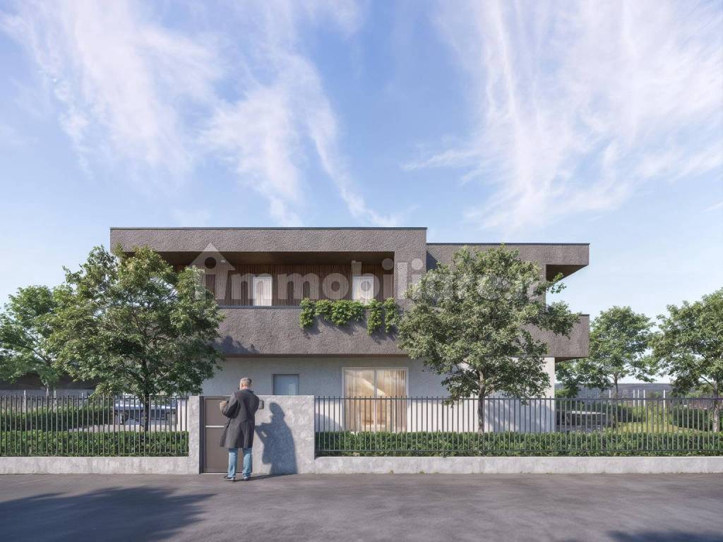 Sale Two-family villa in via Sebastiano Venier Padua. New, parking ...