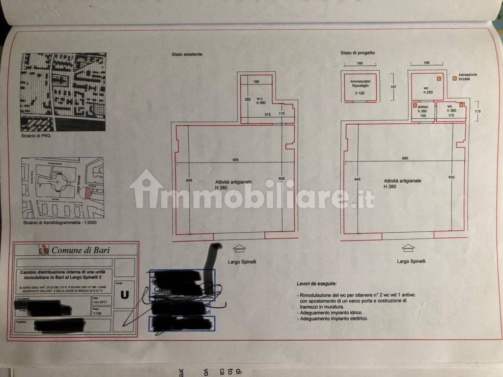 Centro benessere con laboratorio largo Matteo Spinelli 3, Bari, Rif ...