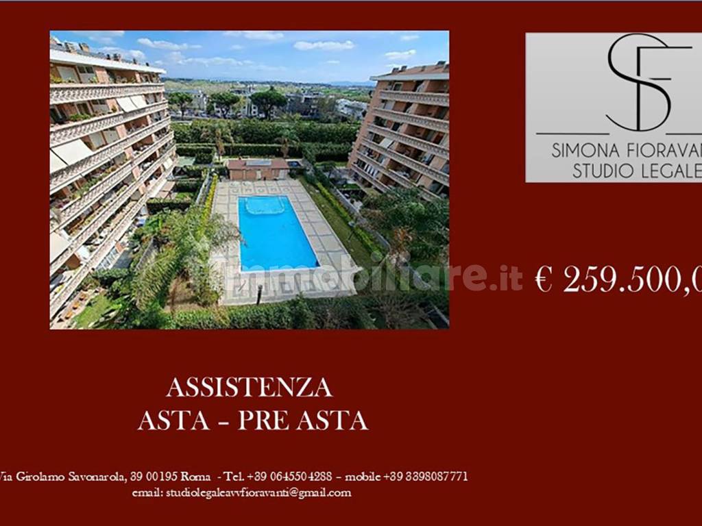 Asta per appartamento, via Flaminia 964, Due Ponti Roma, rif. 116138677 ...