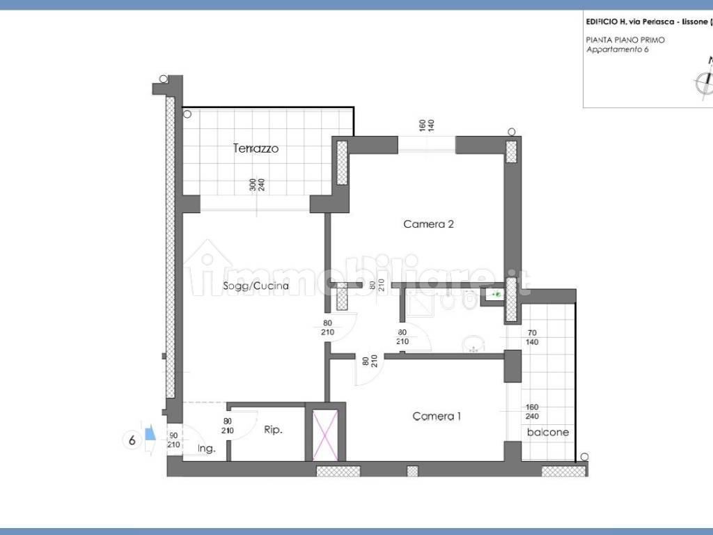 Vendita Appartamento Lissone. Trilocale in via Giorgio Perlasca. Nuovo ...