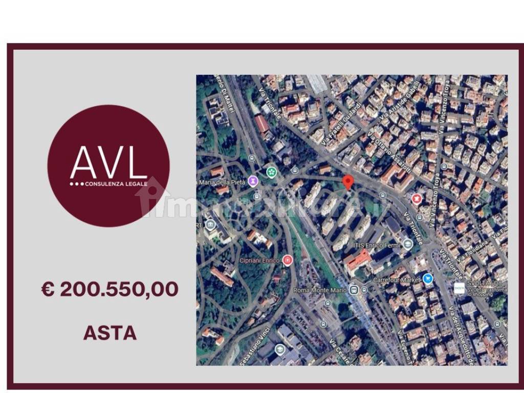 Asta per appartamento, via Trionfale 8917, Monte Mario - Trionfale Roma ...