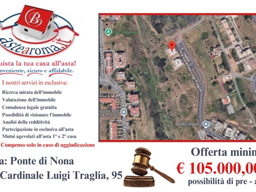 Asta per appartamento, via Cardinale Luigi Traglia 35, Ponte di Nona ...