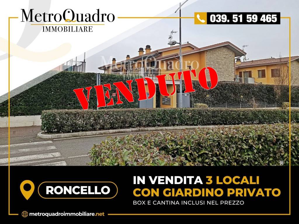 Vendita Appartamento Roncello. Trilocale in via Sandro Pertini 26 ...