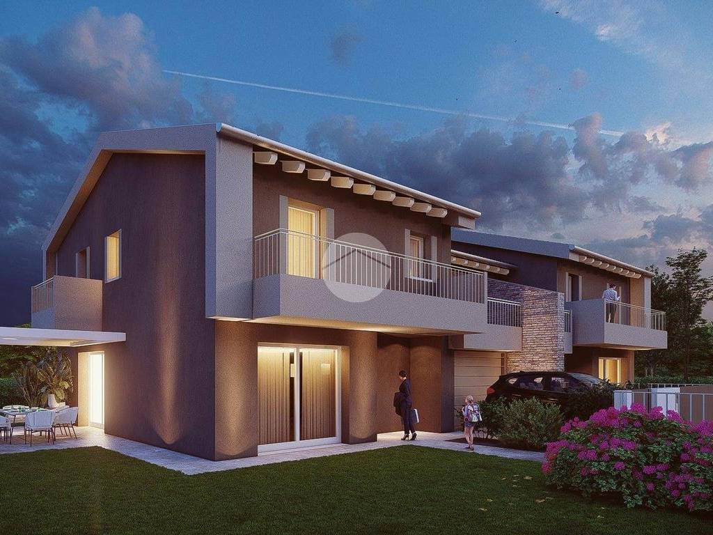 Sale Two-family villa in via Moncenisio 118 Avigliana. New, parking ...