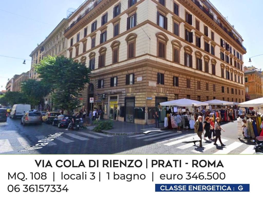 Asta per appartamento, via Cola di Rienzo 162, Prati Roma, rif ...