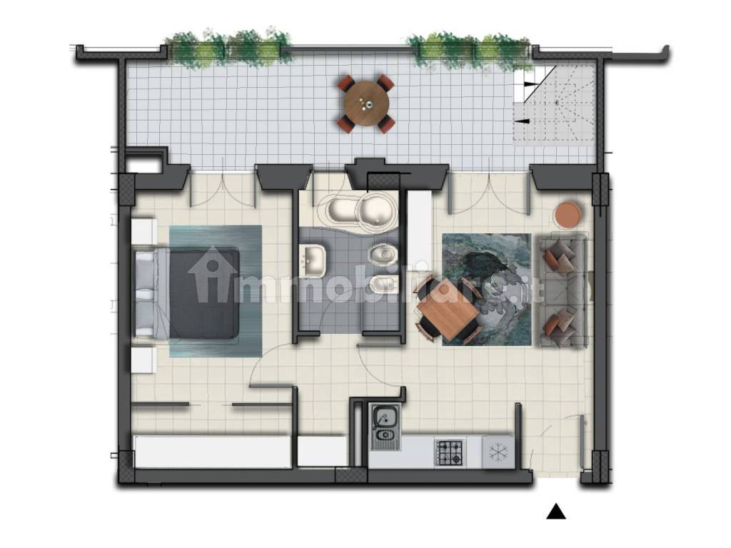 Vendita Attico in via Luigi Crocco Roma. Ottimo stato, con terrazza ...