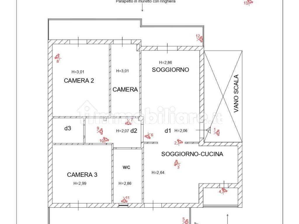 Asta per appartamento, via Alessandro Righi, 21, 80014 Giugliano in ...