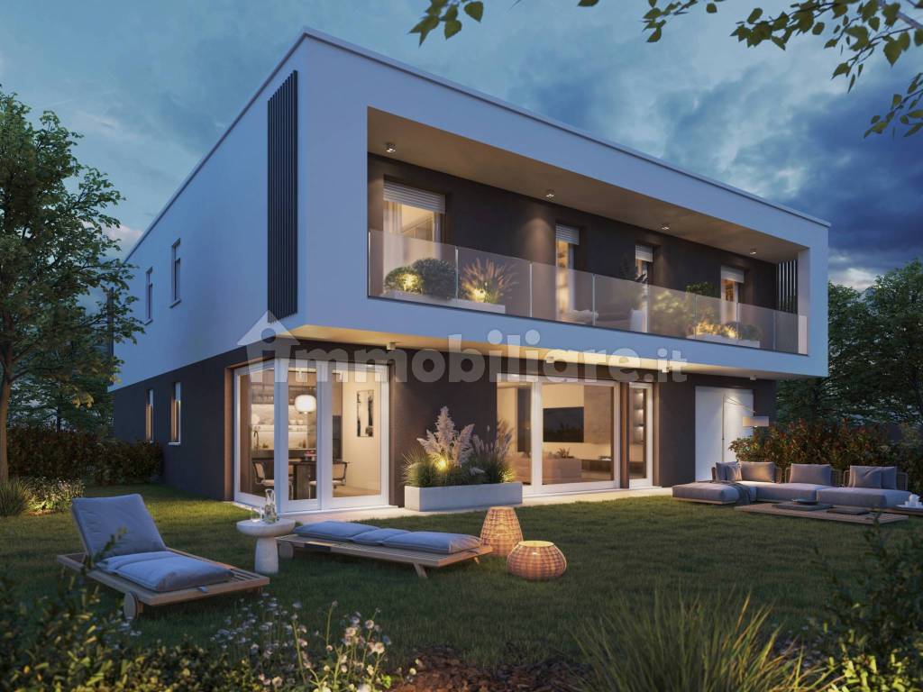 Sale Two-family villa in via Assisi 1 Padua. New, parking space, with ...