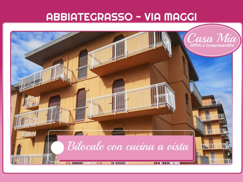 Affitto Appartamento Abbiategrasso. Bilocale in via Carlo Maria Maggi ...