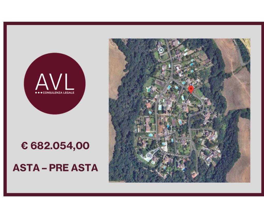 Asta per villa, via di Castel di Leva 78, Castel di Leva Roma, rif ...