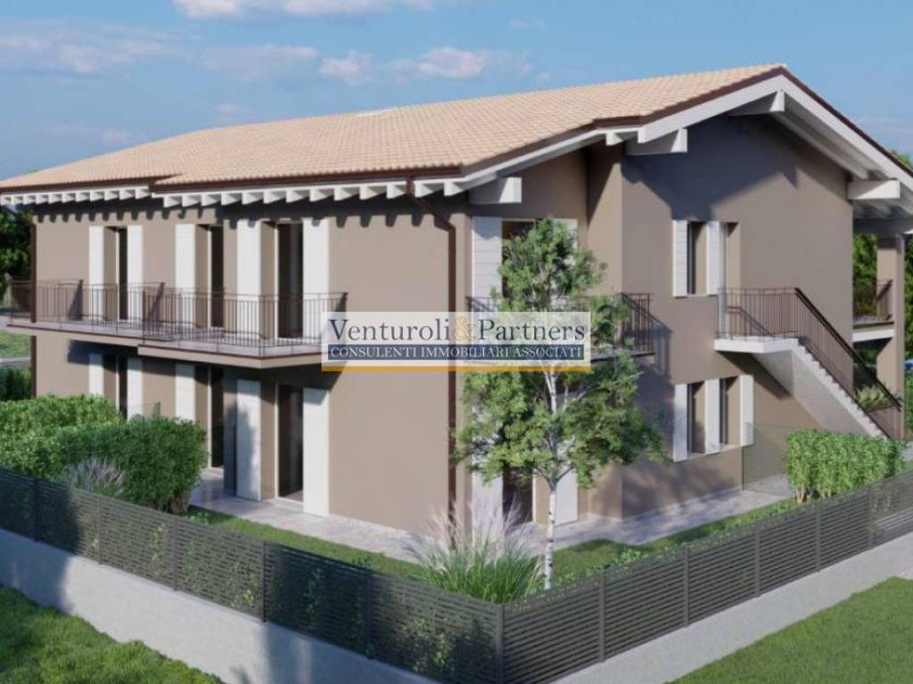 Vendita Appartamento Lonato del Garda. Bilocale in via 24 Maggio. Nuovo, su più livelli, posto ...