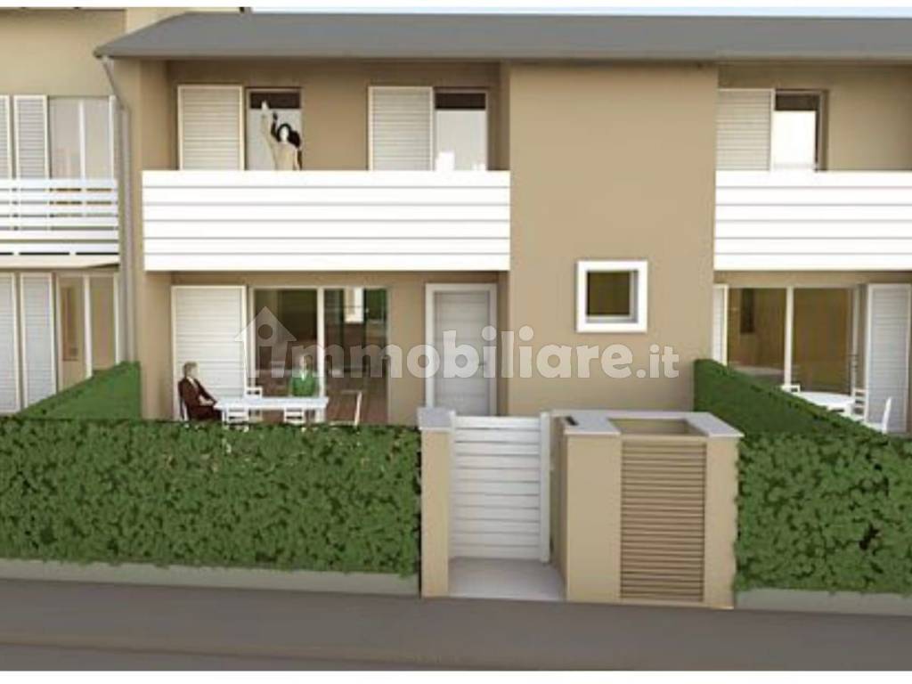 Vendita Villa a schiera in via Emilio Soprani Gossolengo. Nuova, posto auto, con terrazza ...