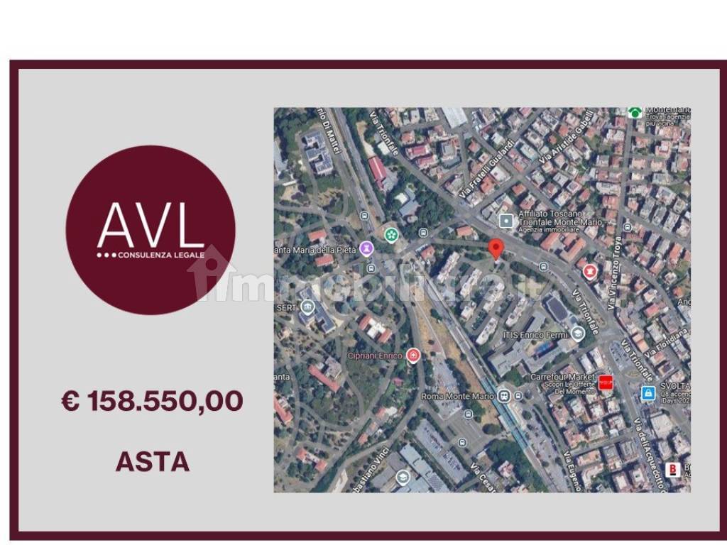 Asta per appartamento, via Trionfale 8917, Monte Mario - Trionfale Roma ...