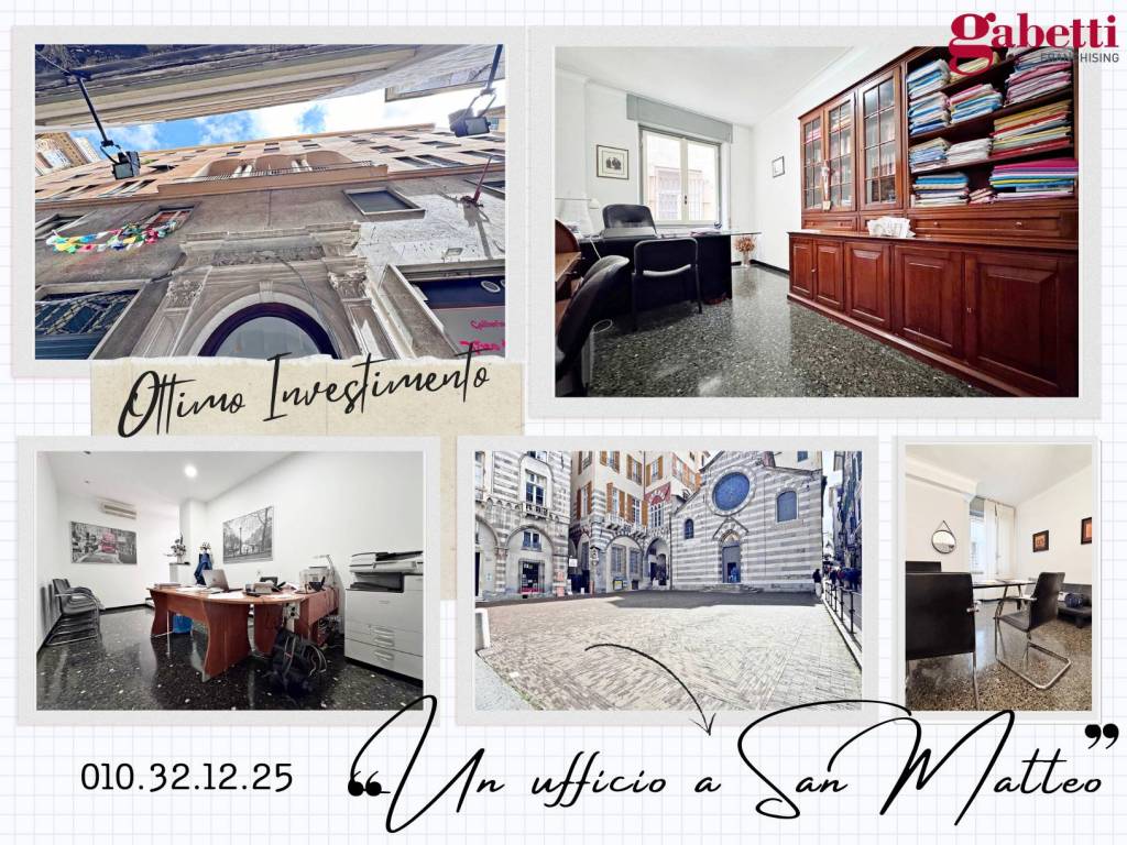 Ufficio - Studio Vico di San Matteo, Genova, Rif. 121454726 ...