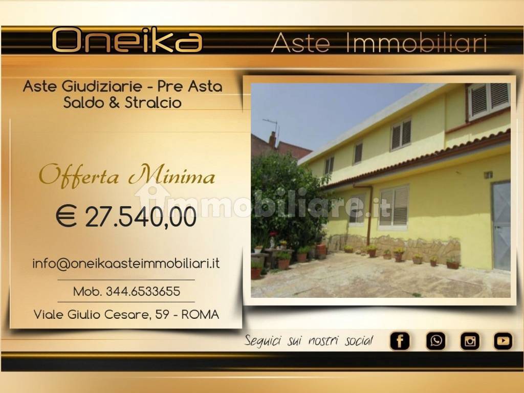 Asta per appartamento, via Santa Chiara 21 Genoni, rif. 121868380 ...