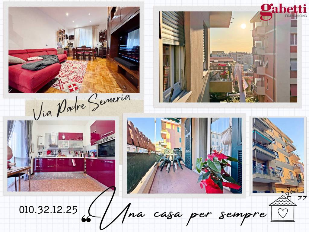 Sale Apartment in via Padre Giovanni Semeria. Genoa. Good condition ...