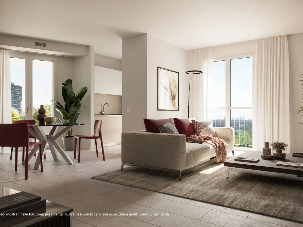 Affitto Appartamento Milano. Trilocale in via Pier Paolo Pasolini 3A ...