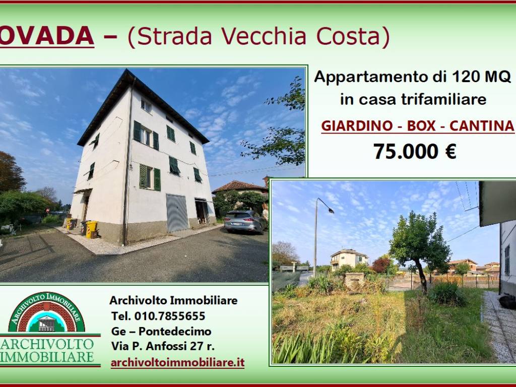 Vendita Appartamento in Strada Vecchia Costa. Ovada. Da ristrutturare ...